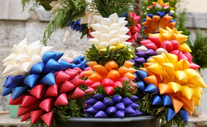 En Ljubno ob Savinji, la tradicional “butarica” de Semana Santa ...